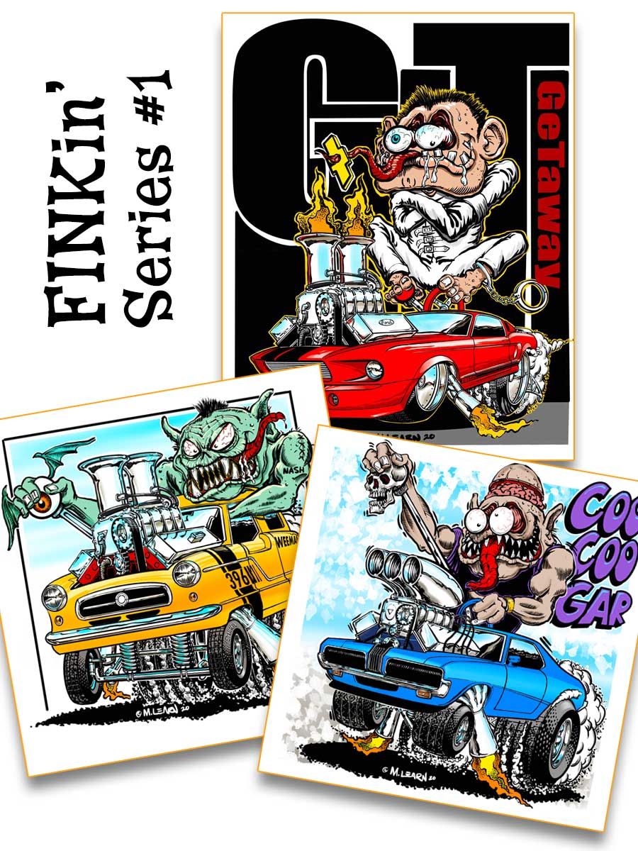 Mike Learn FINKin’ Prints! – Mike Learn Studios